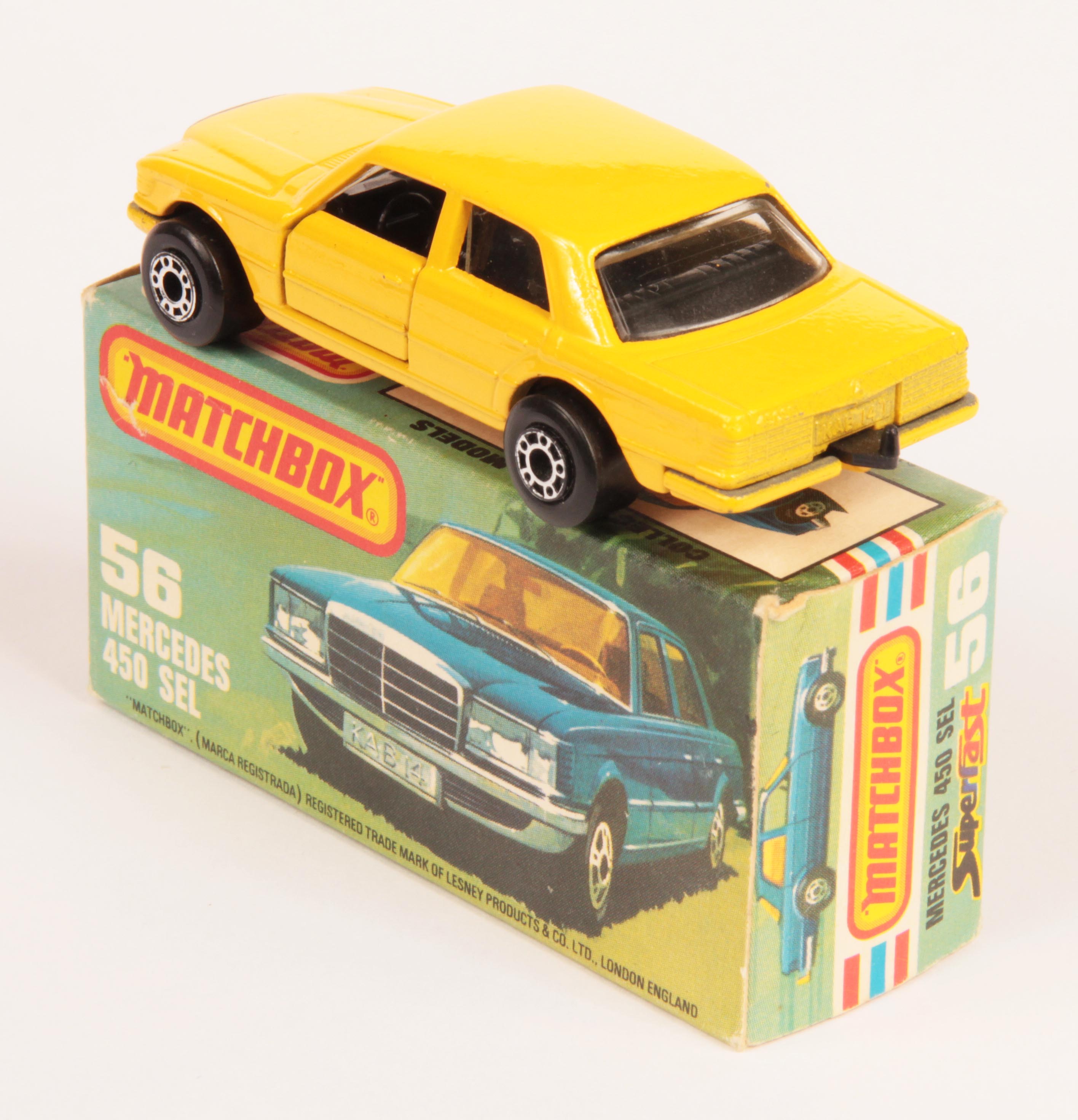 Lot 219 - Matchbox Superfast 56c Mercedes 450 SEL