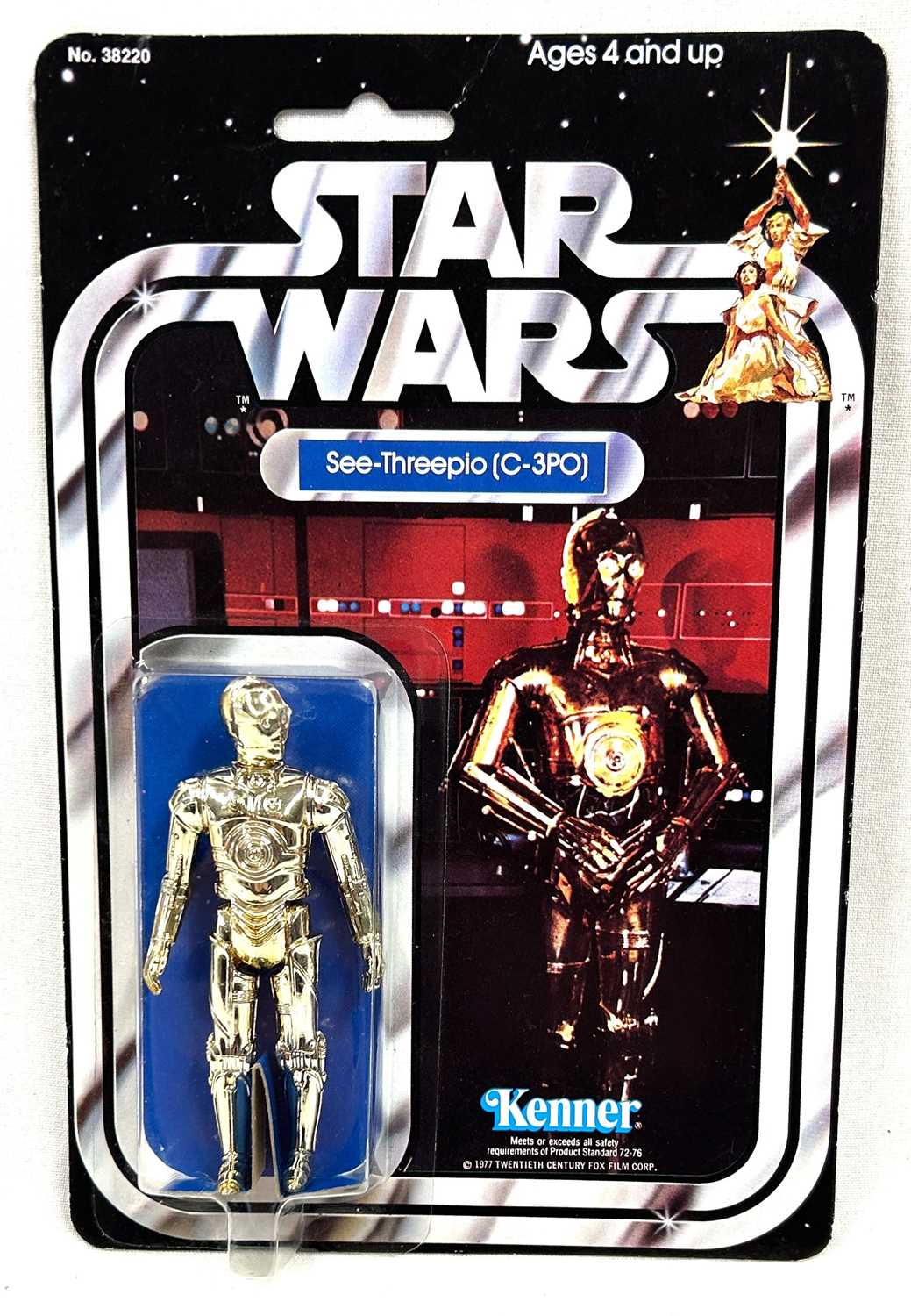 Lot 188 - Kenner Star Wars vintage C-3PO 3 3/4" figure