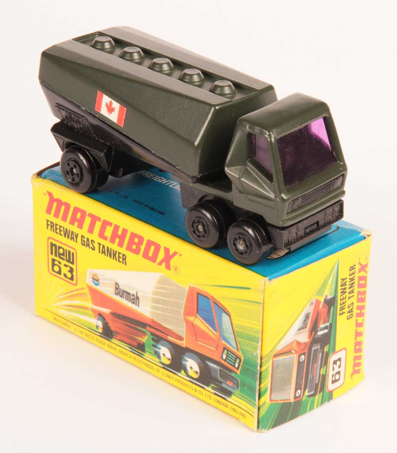 Lot 241 - Matchbox Superfast 63b Freeway Gas Tanker