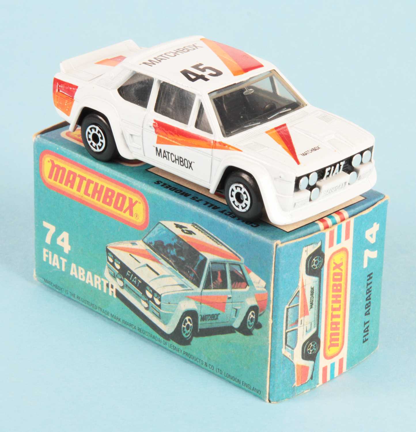 Lot 277 - Matchbox Superfast Fiat 131 Abarth RARE