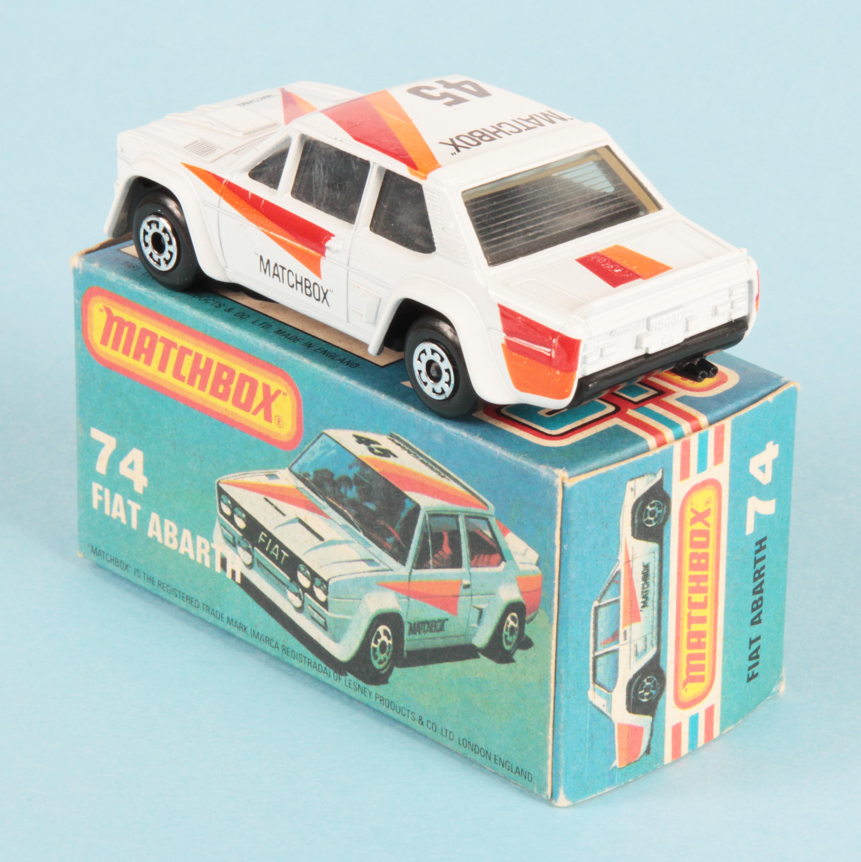 Lot 277 - Matchbox Superfast Fiat 131 Abarth RARE