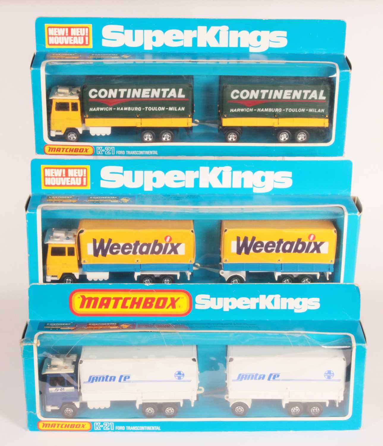 Lot 519 - Matchbox Super Kings 5x K-21 Ford