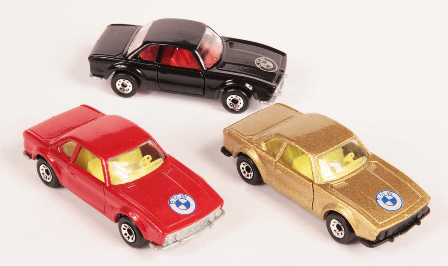 Lot 357 - Matchbox Superfast 3 x 45b BMW 3.0 CSL Made
