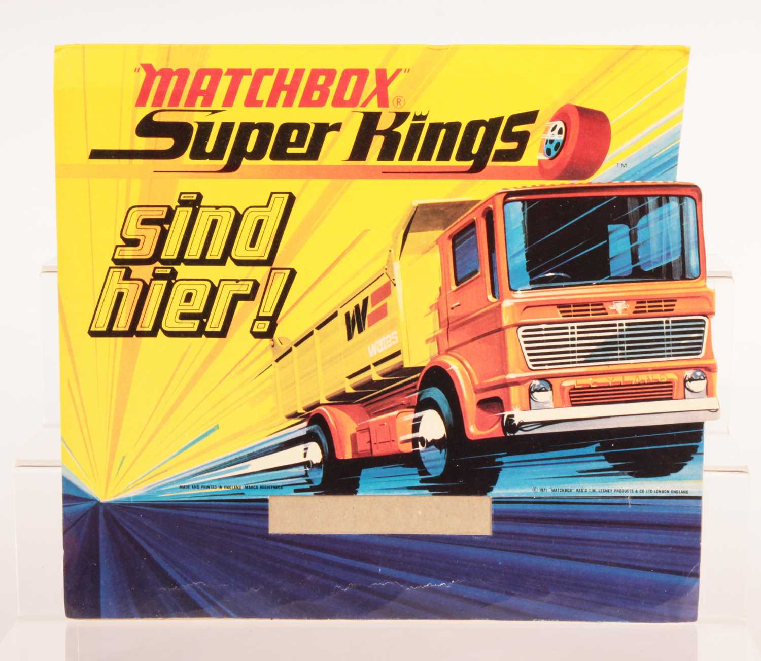 Lot 489 - Matchbox Super Kings Shop Counter Display