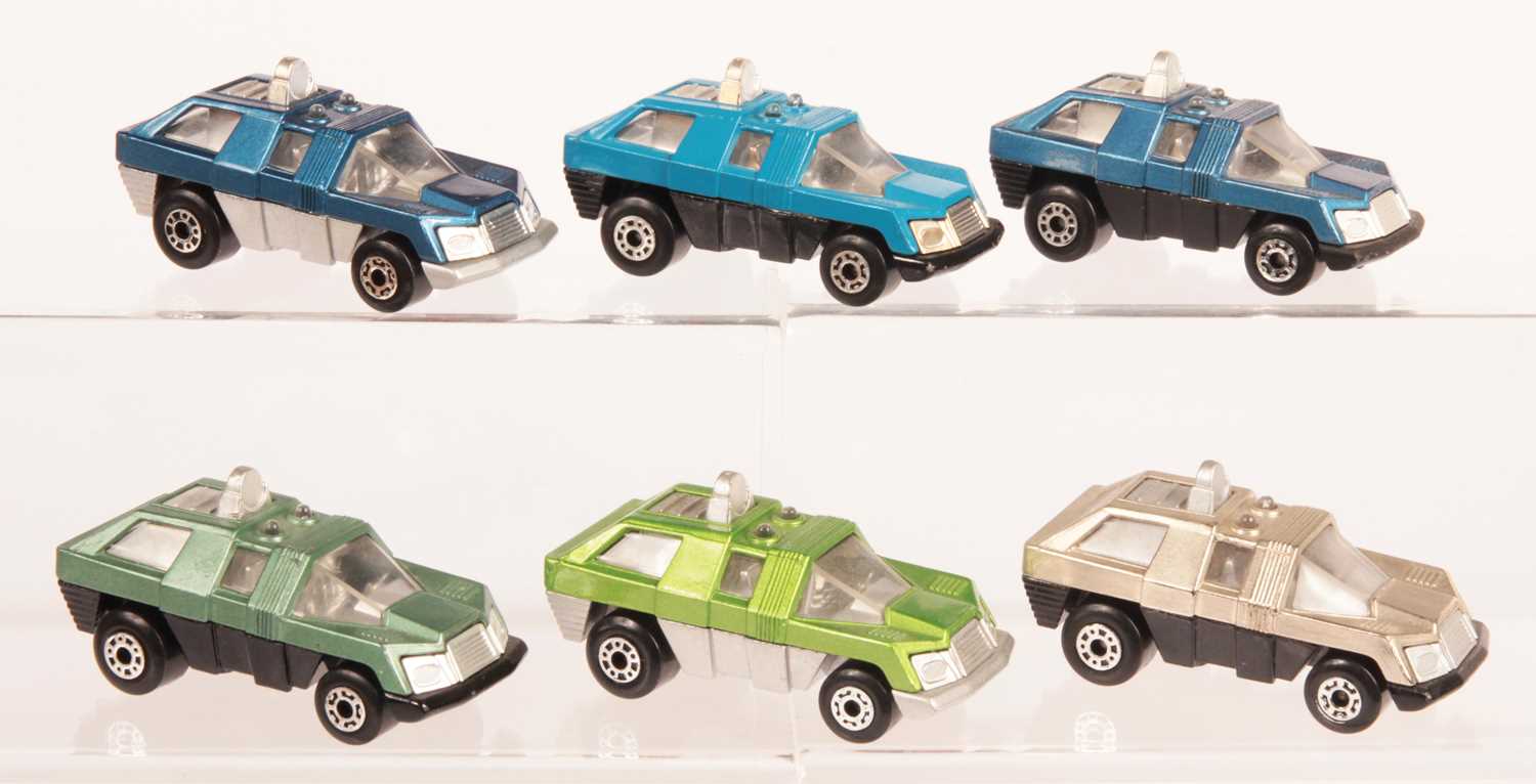 Lot 389 - Matchbox Superfast 6 x 59c Planet Scout Made