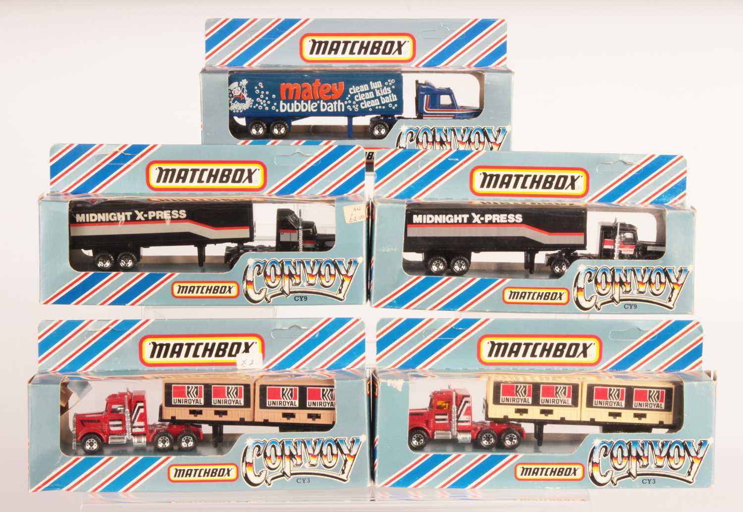 Lot 471 - Matchbox Superfast Convoy Series Group of
