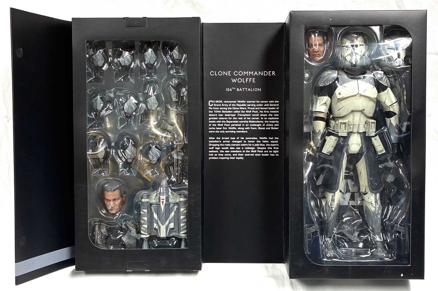 Lot 8 - Sideshow Star Wars Clone Commander Wolffe 1:6
