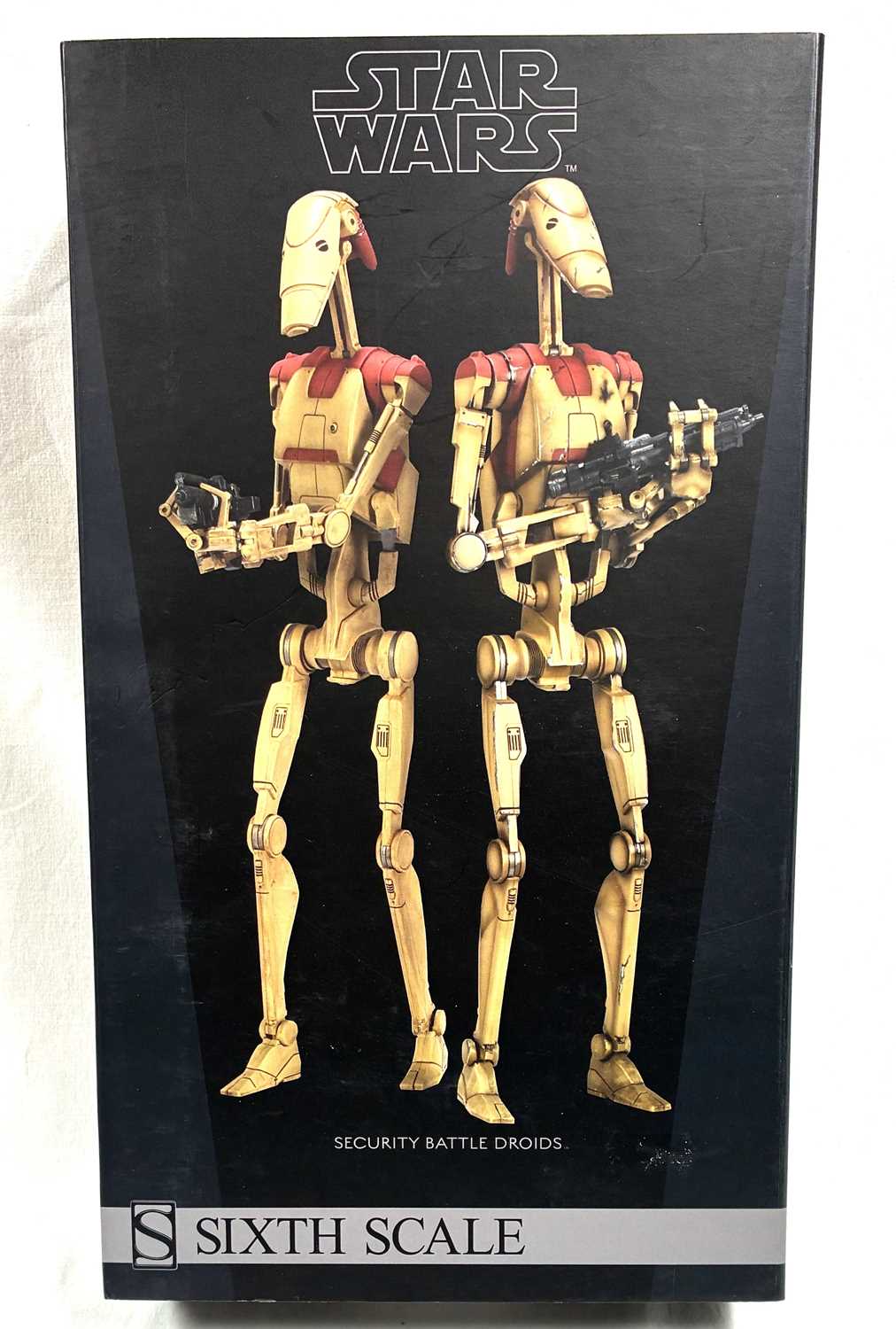 Lot 26 - Sideshow Star Wars Battle Droids 1:6 Scale
