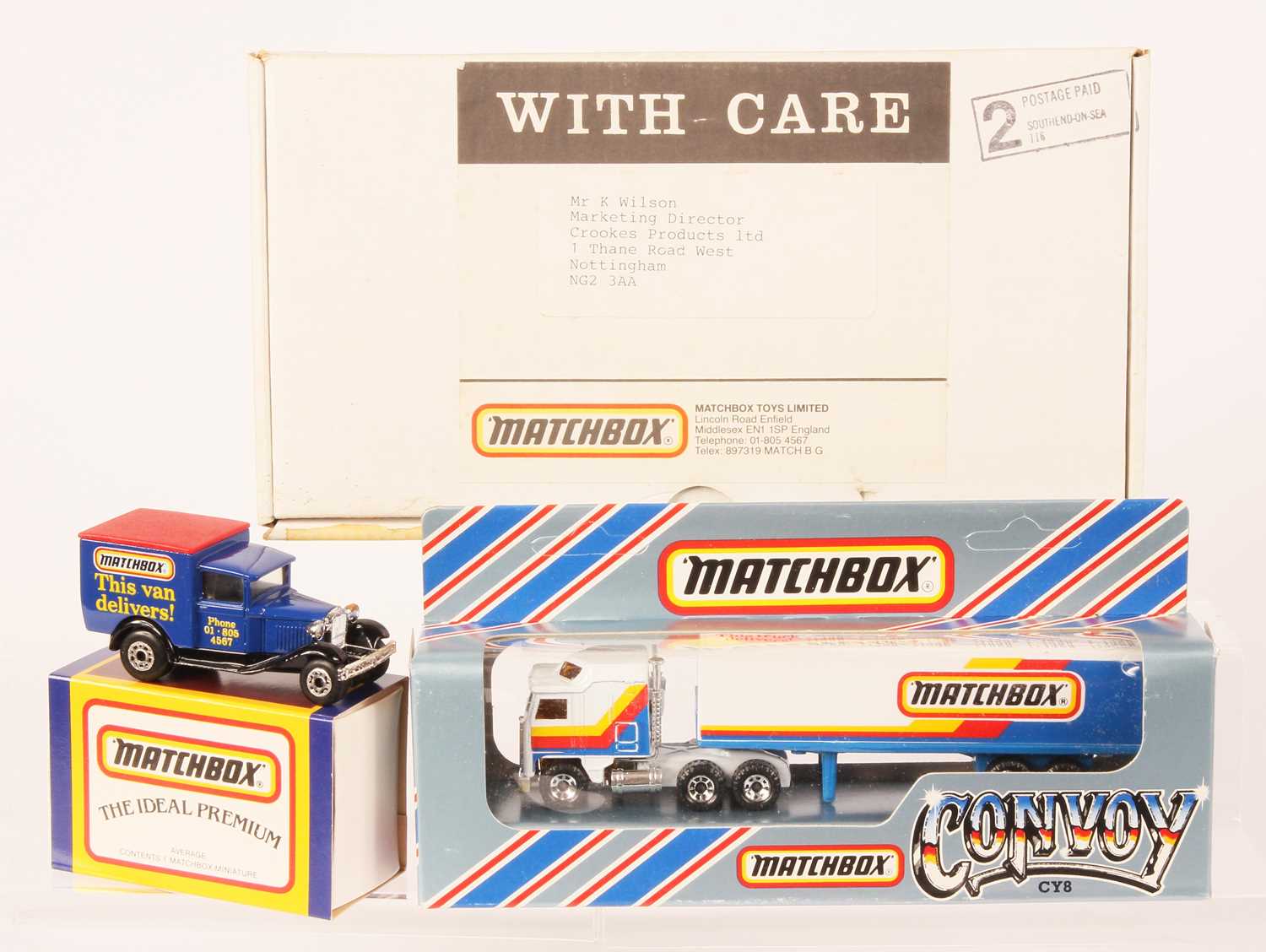 Lot 151 - Matchbox "1988 Premium Promotion" Mailshot