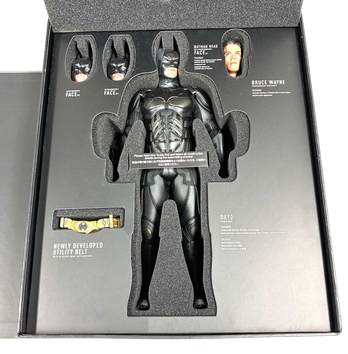 Lot 143 - Hot Toys The Dark Knight Rises Batman DX12 1: