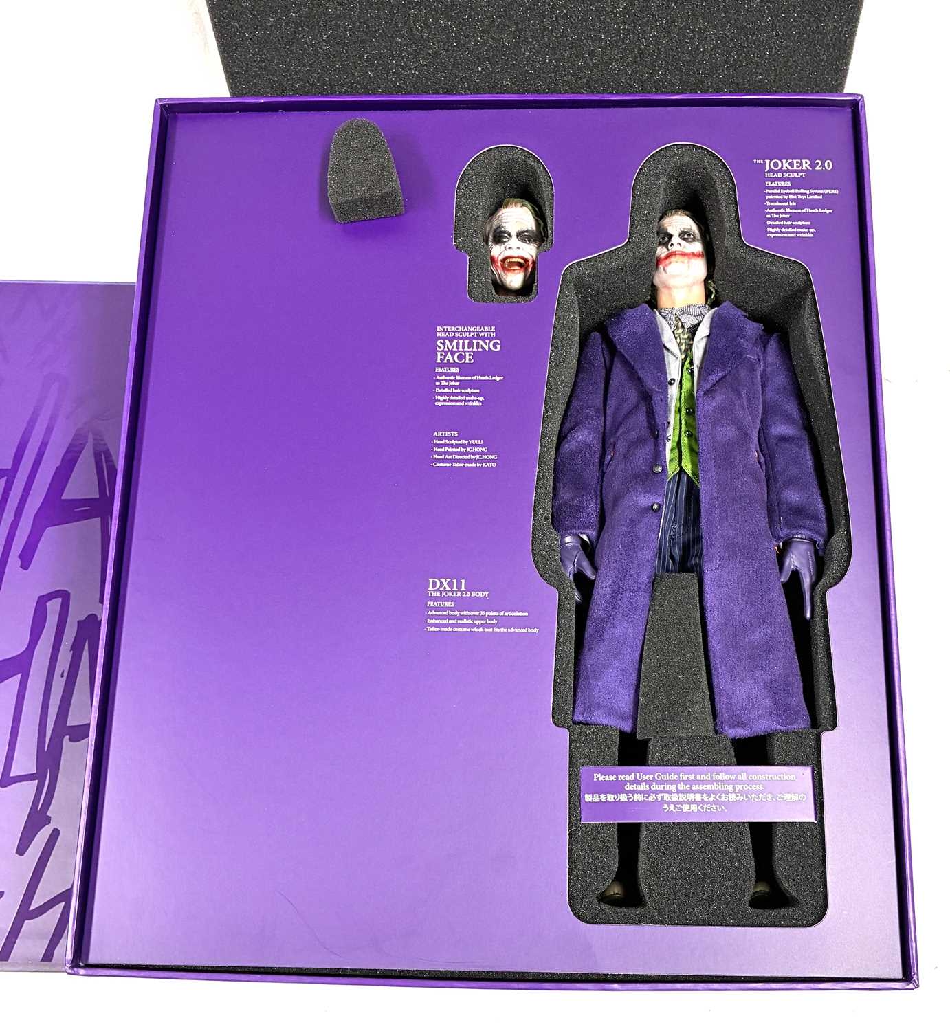 Lot 145 - Hot Toys Batman The Joker (2.0) DX11 1:6th