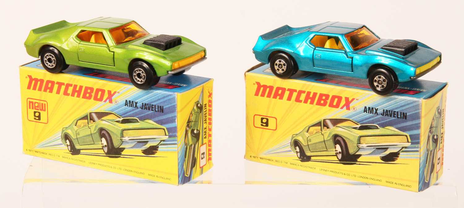 Lot 368 - Matchbox Superfast 2 x 9b AMX Javelin