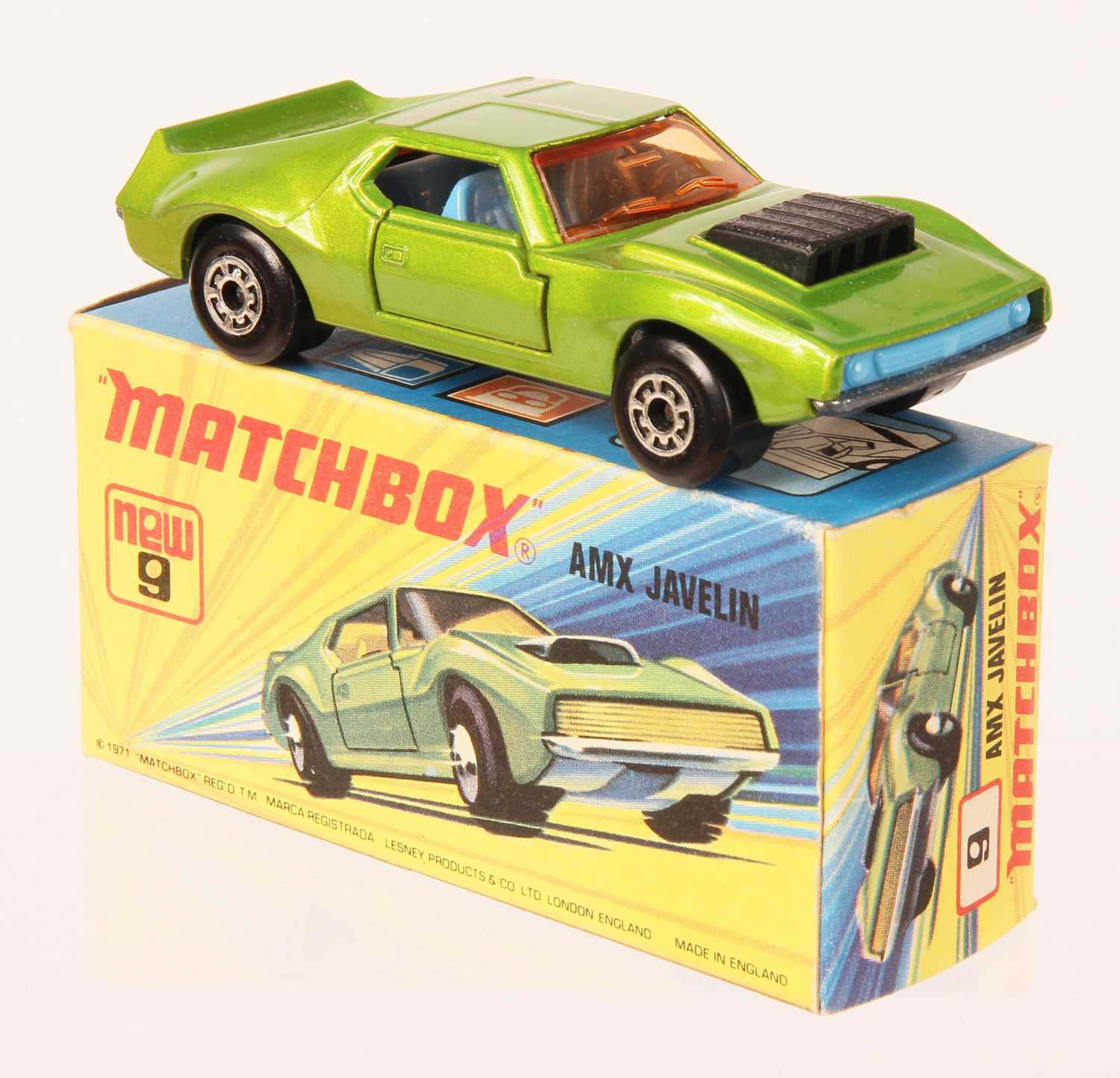 Lot 369 - Matchbox Superfast 9c AMX Javelin WITH RARE