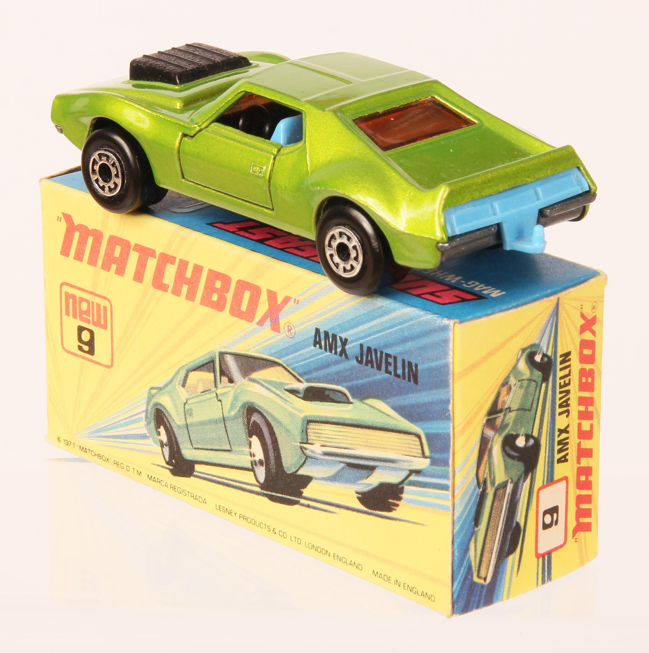 Lot 369 - Matchbox Superfast 9c AMX Javelin WITH RARE
