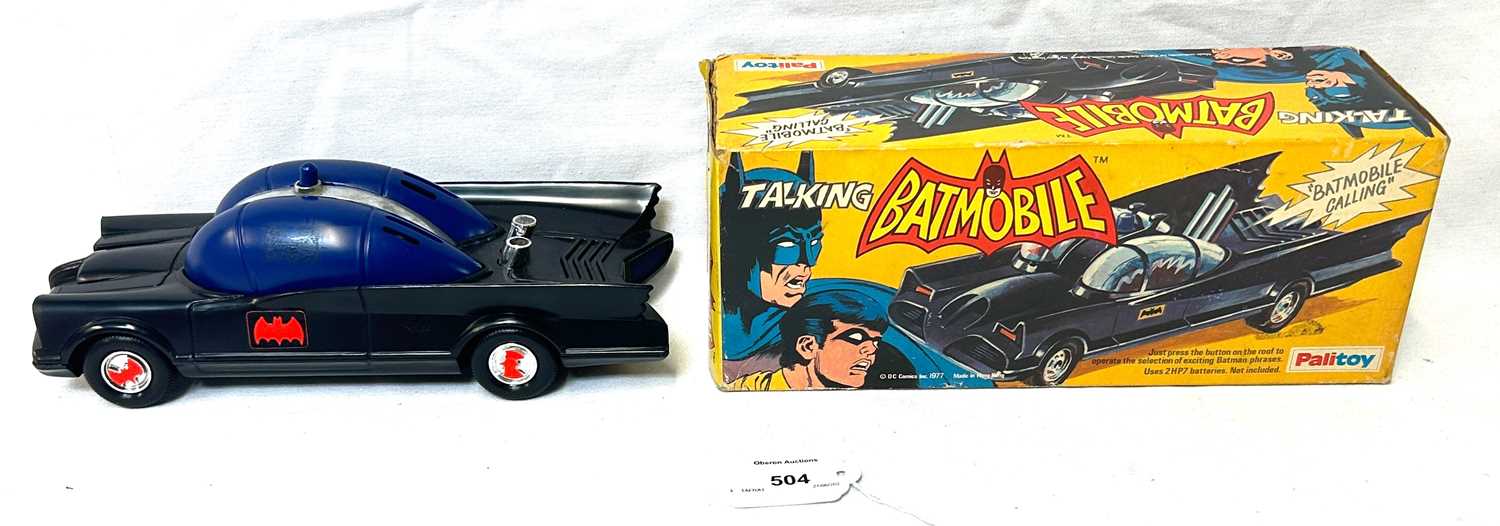 Lot 504 - Palitoy vintage Batman Talking Batmobile