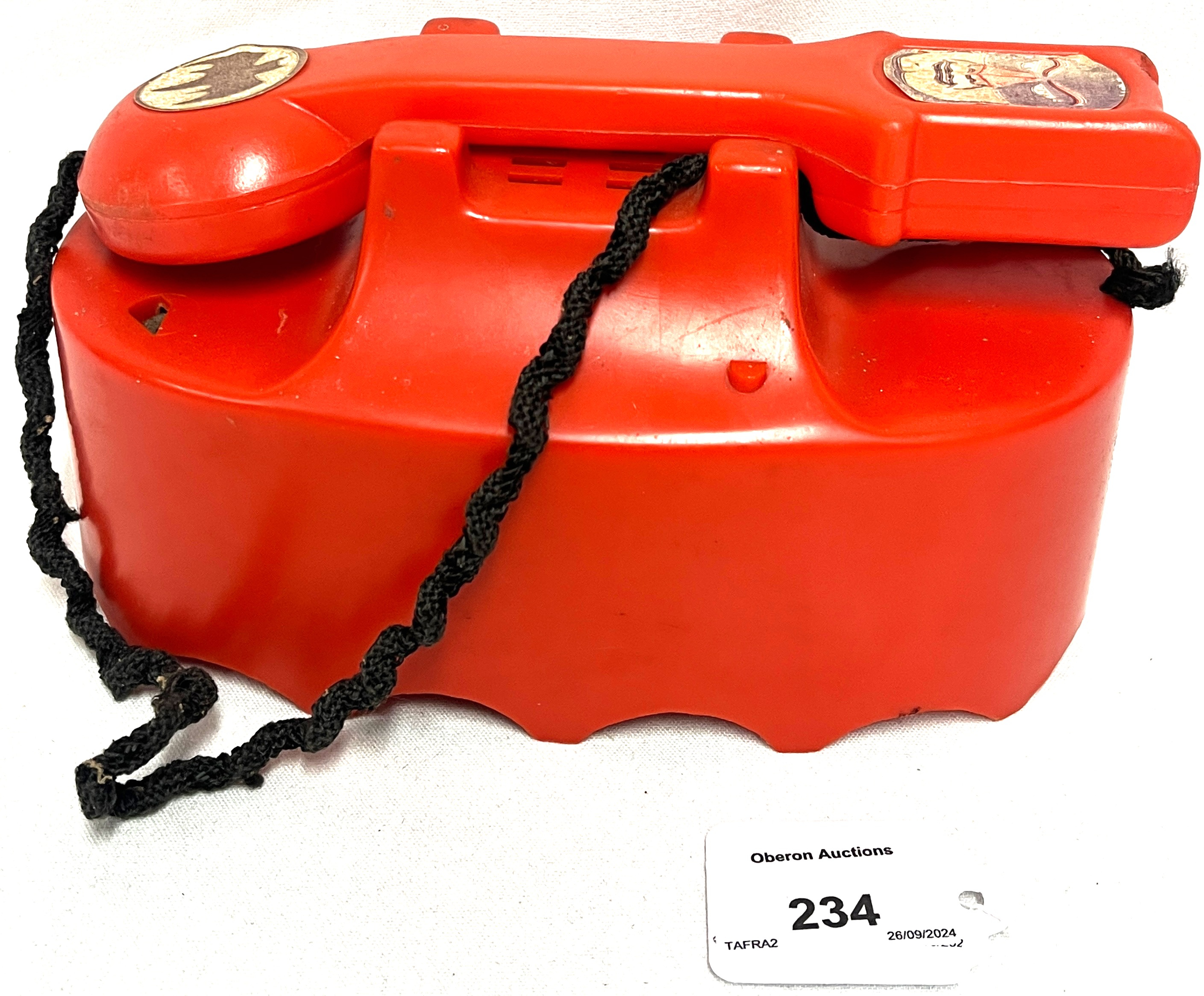Lot 234 - Marx Toys vintage Batman Batphone