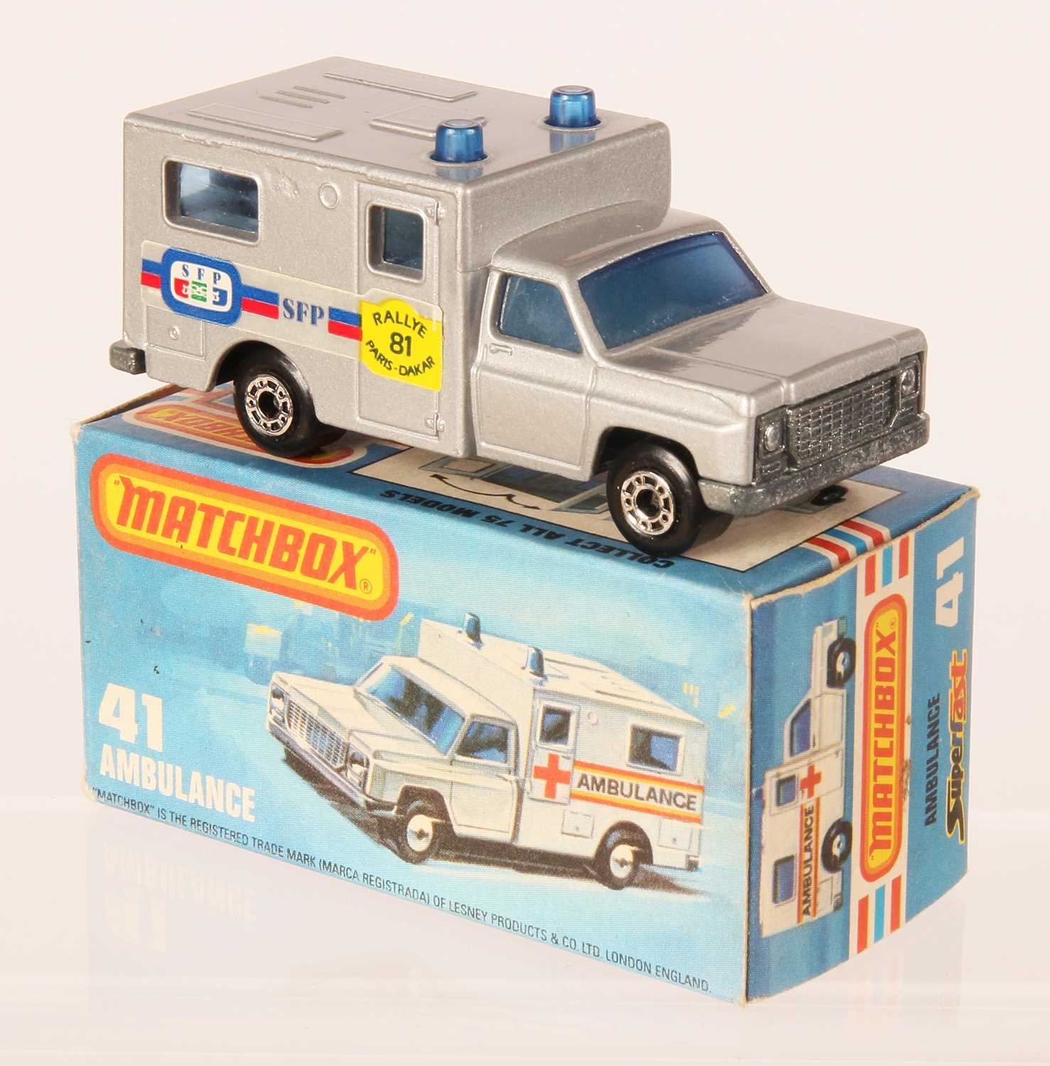 Lot 432 - Matchbox Superfast 41c Ambulance (SFP