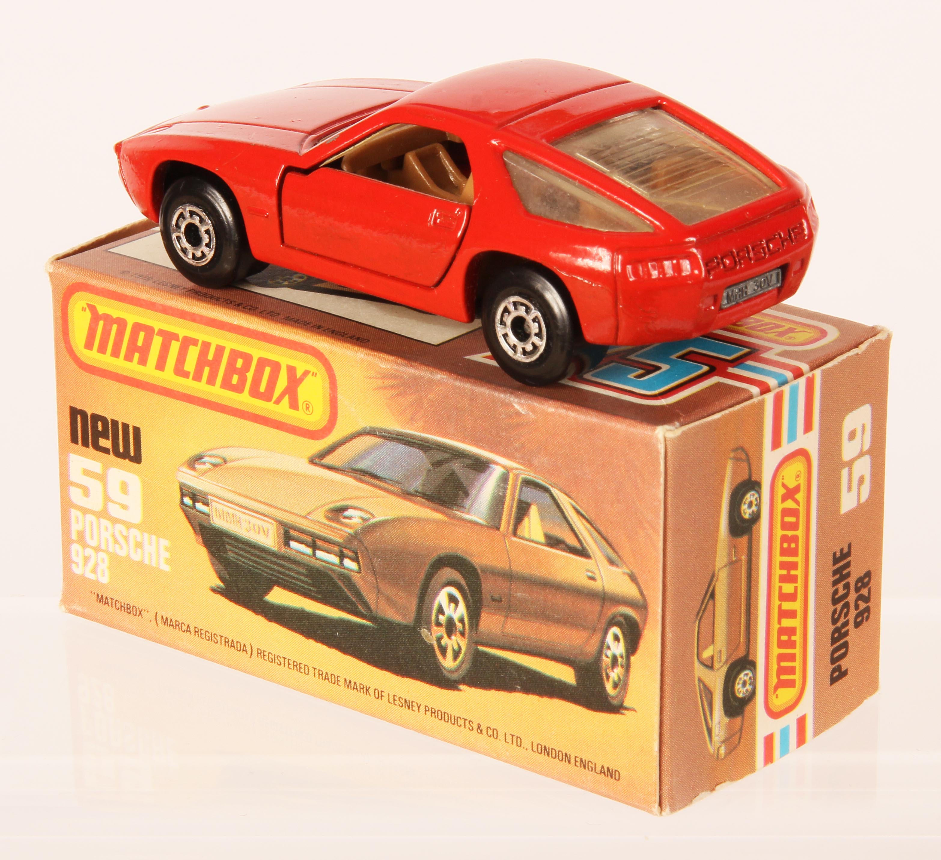 Lot 456 - Matchbox Superfast 59d Porsche 928 FACTORY