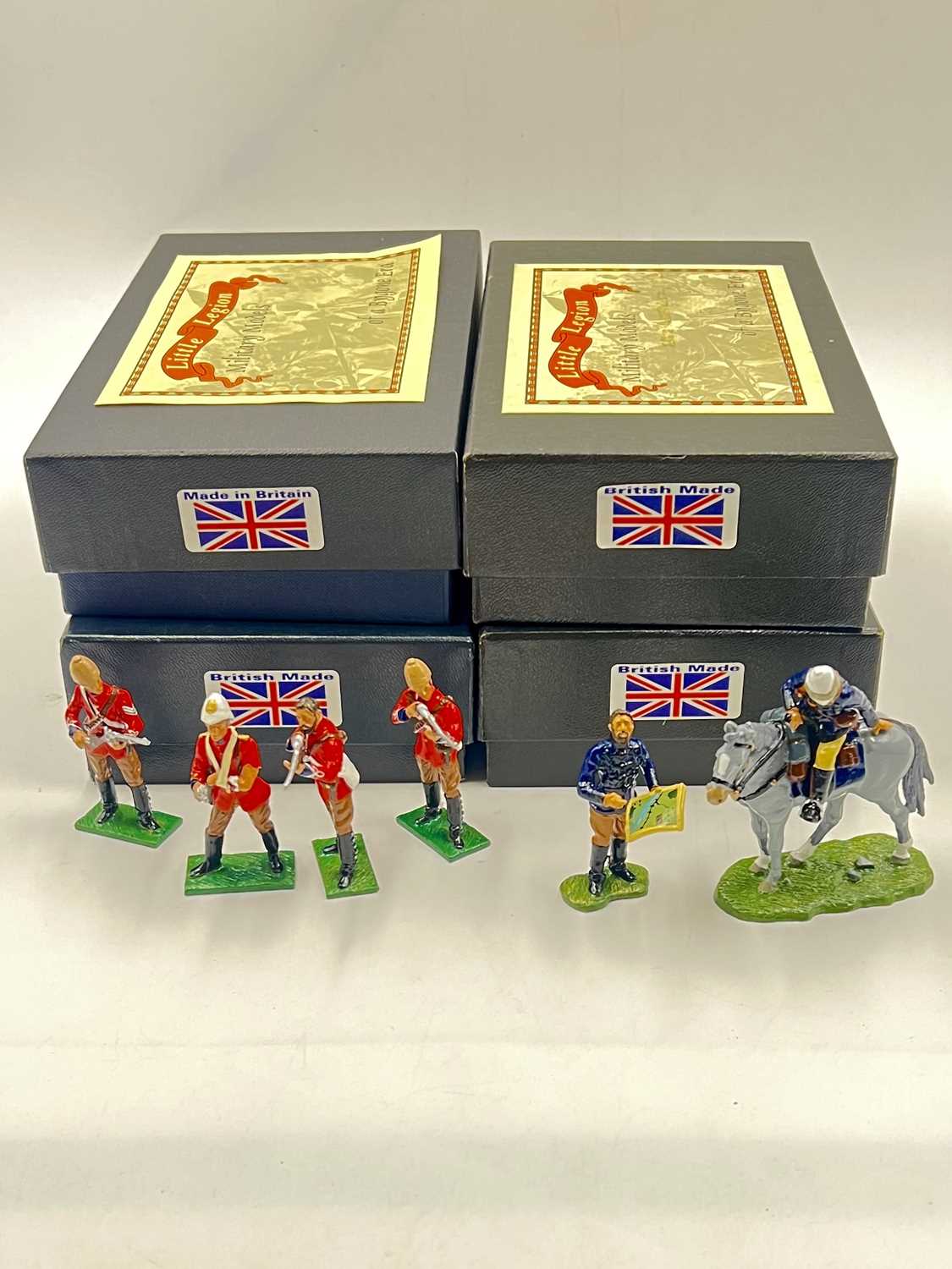 Lot 114 - Little Legion Military Models - Zulu War