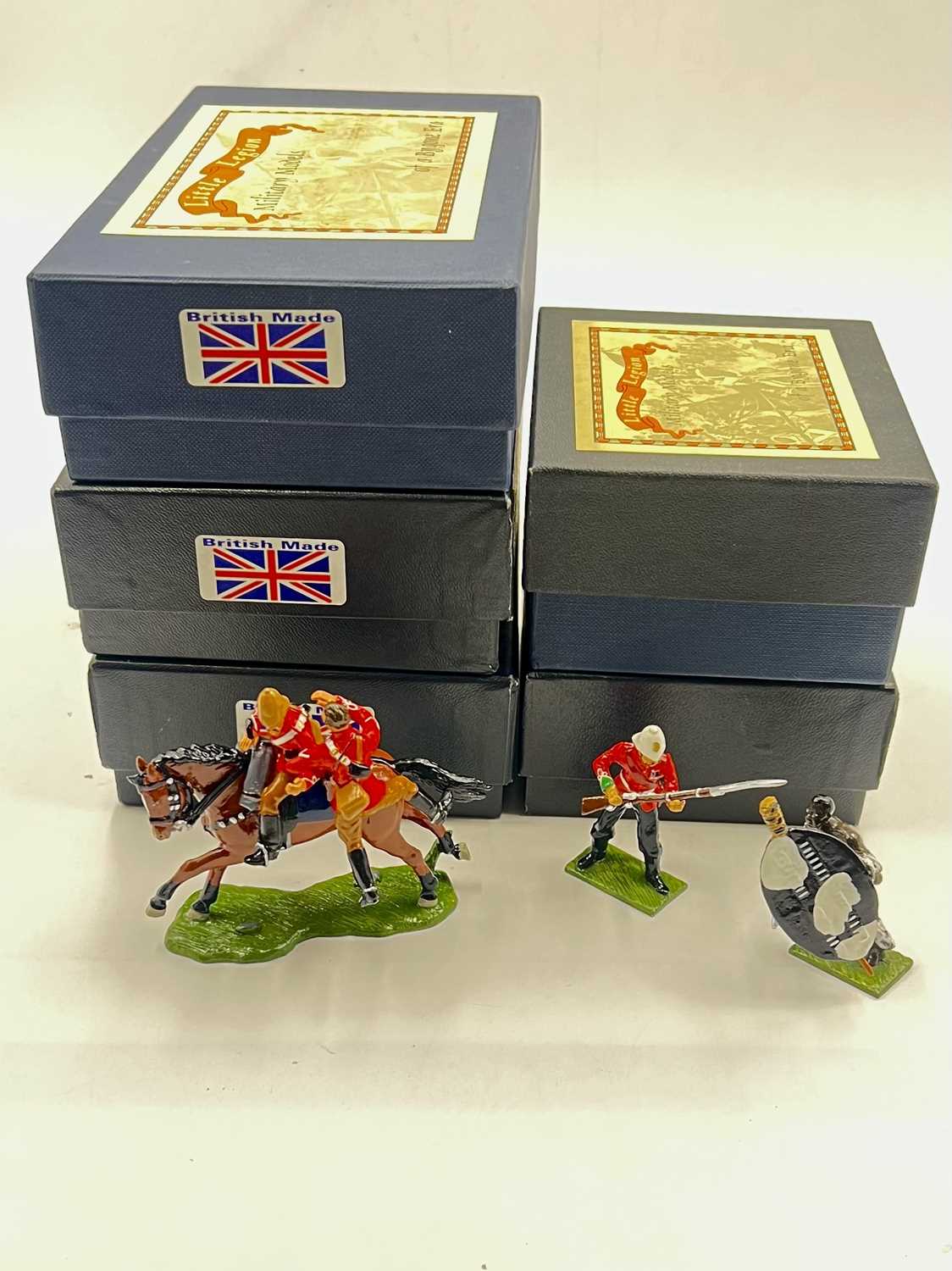 Lot 116 - Little Legion Military Models - Zulu War