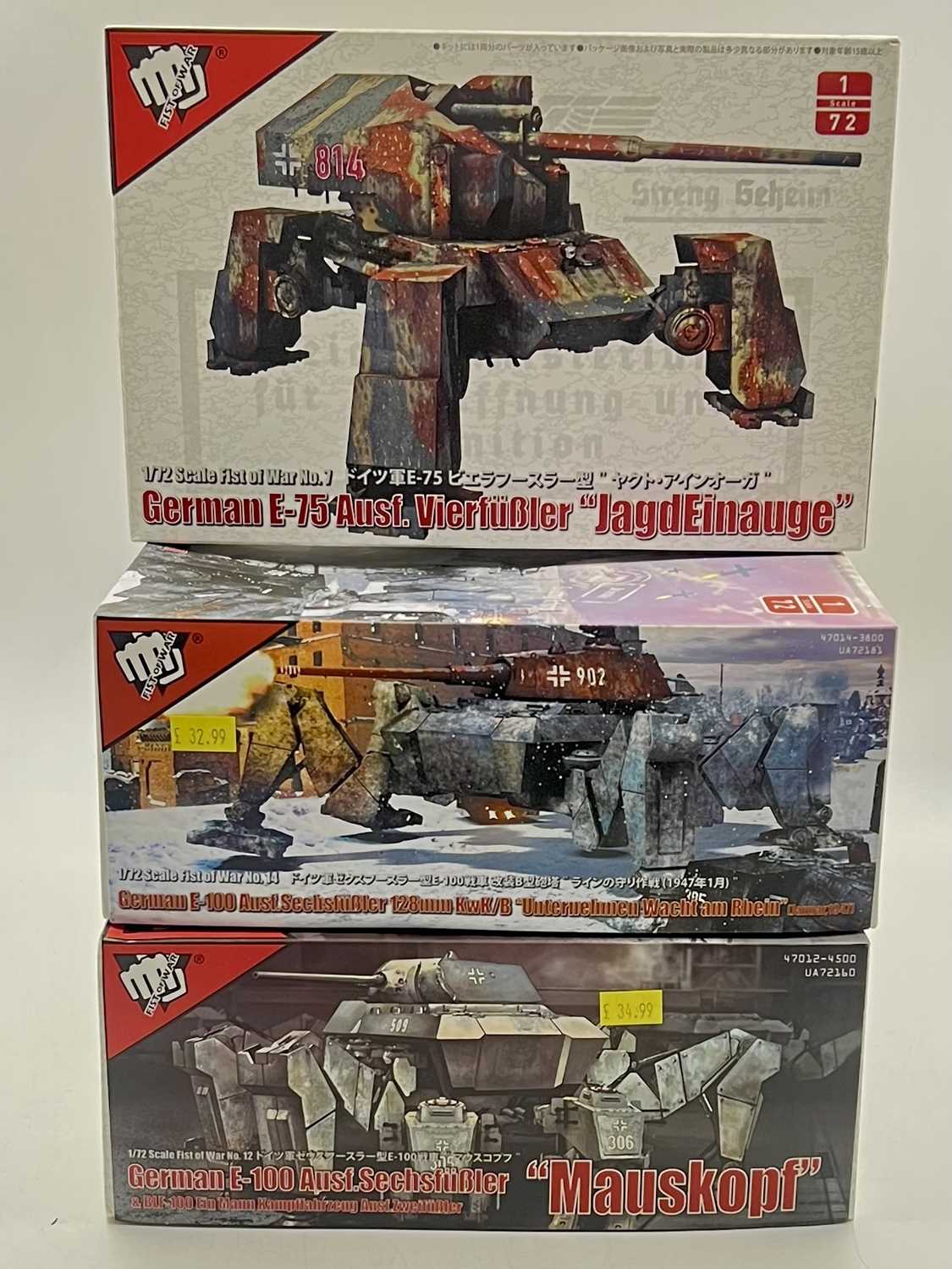 Lot 163 - Fist of War 1/72nd Scale AFV Construction