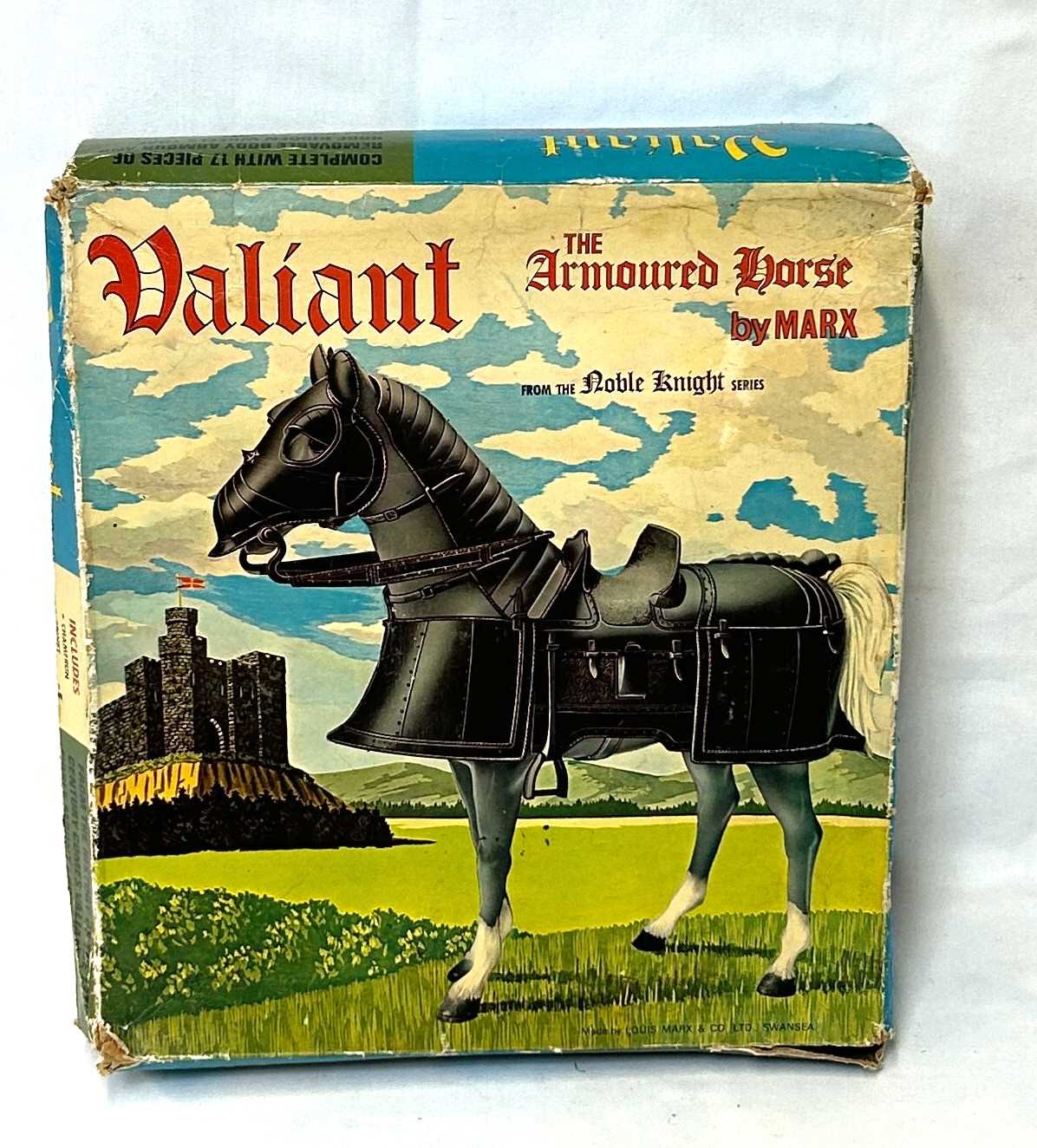 Lot 524 - Marx Toys vintage Valiant The Armoured Horse