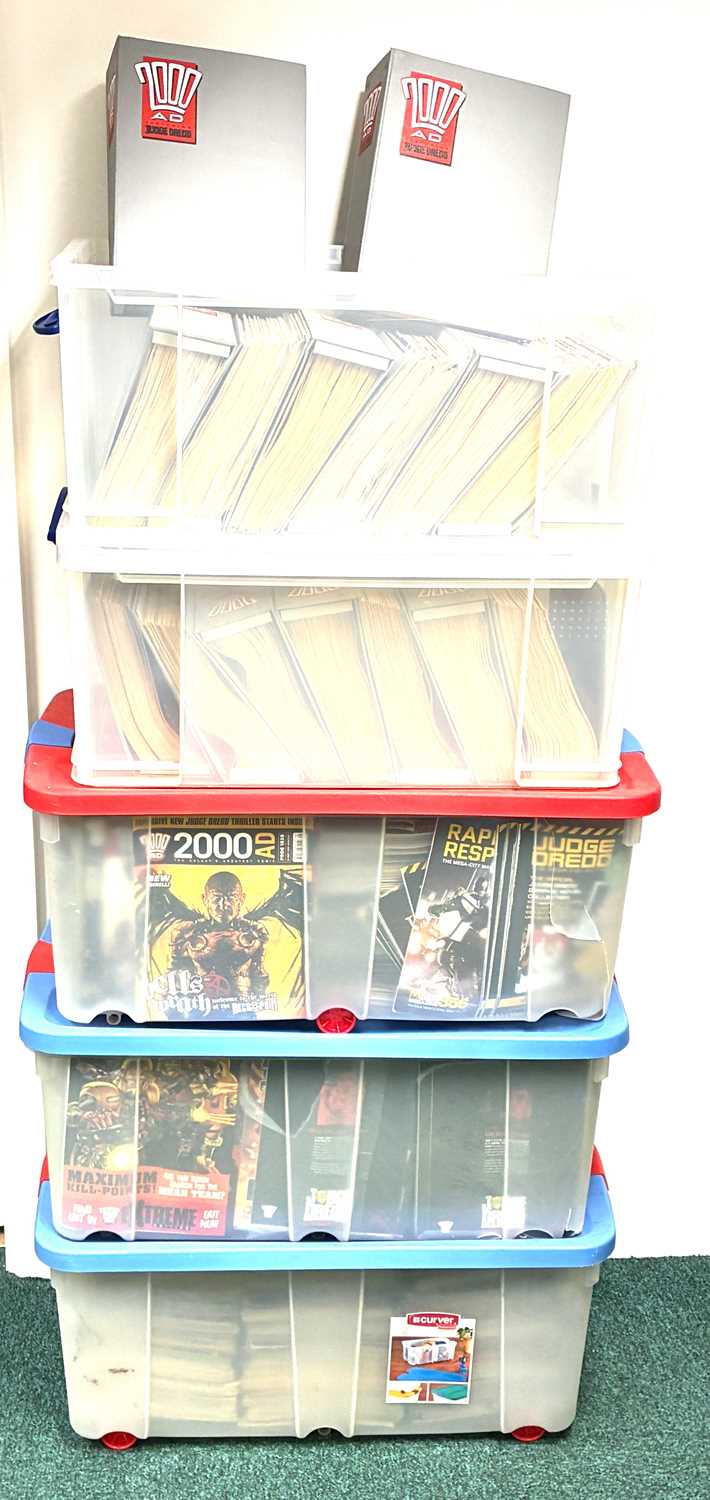 Lot 398 - Huge collection of 2000 AD comics,