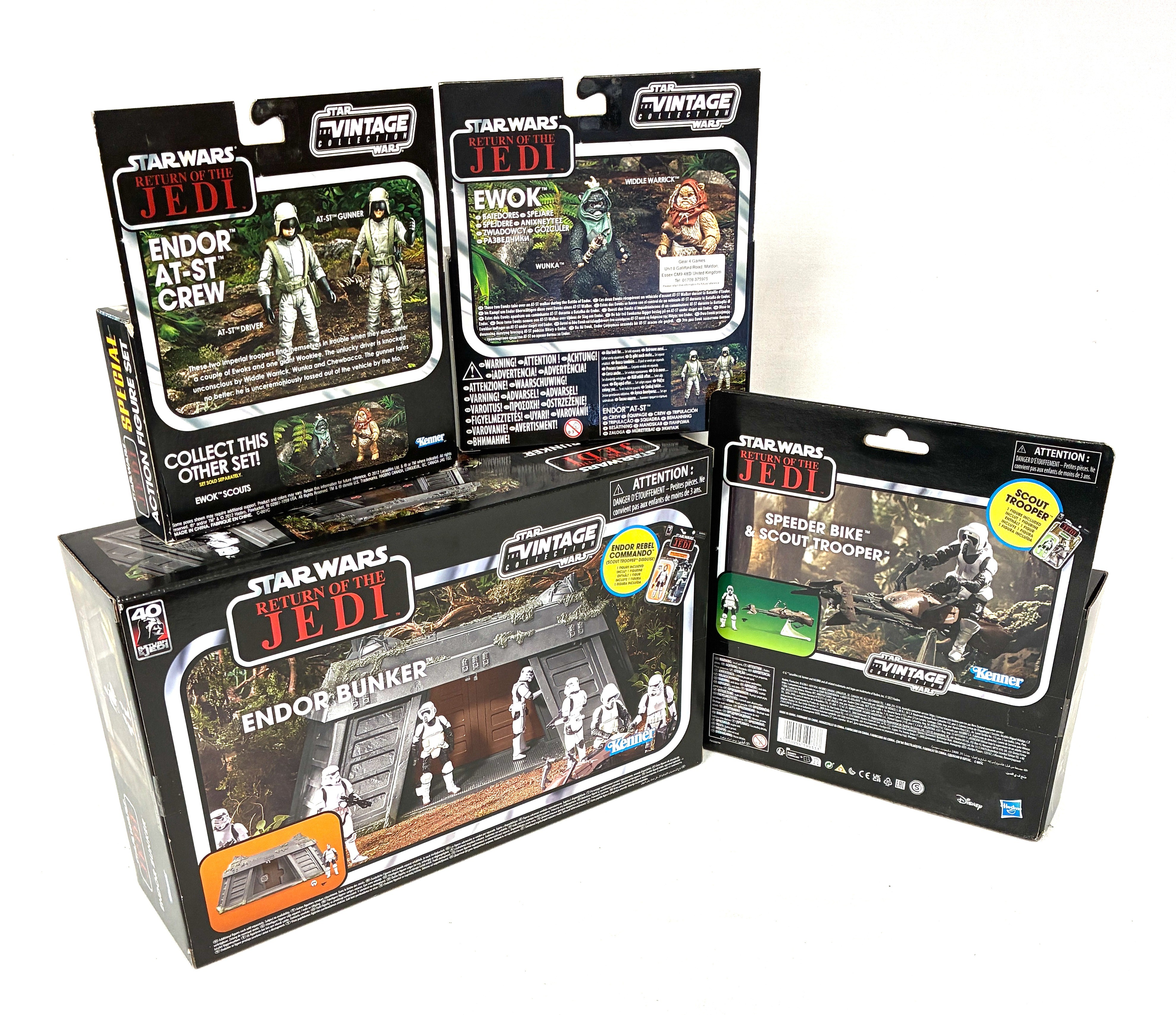 Lot 54 - Hasbro Star Wars Vintage Collection play-sets
