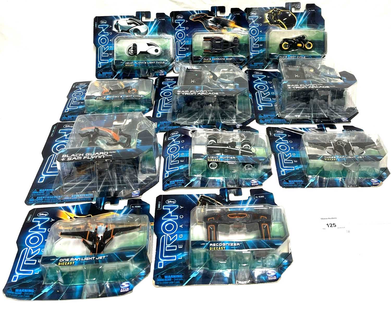 Lot 125 - Large selection of Spin Master Tron and Tron